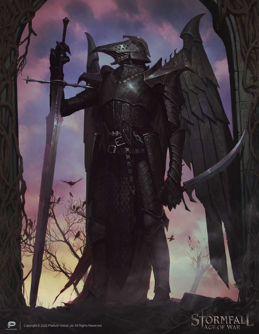 "Stormfall" game character original painting design - iNEWS