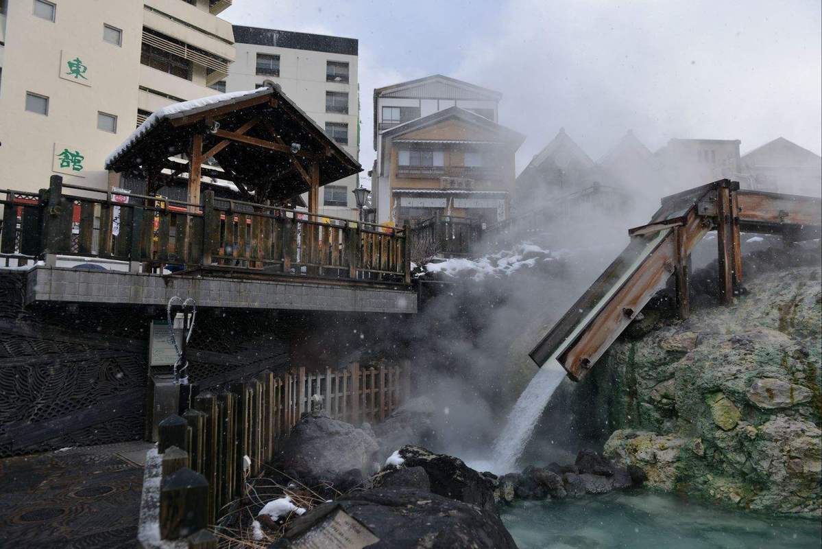 Many tourists say that the public hot springs in Japan have a good ...