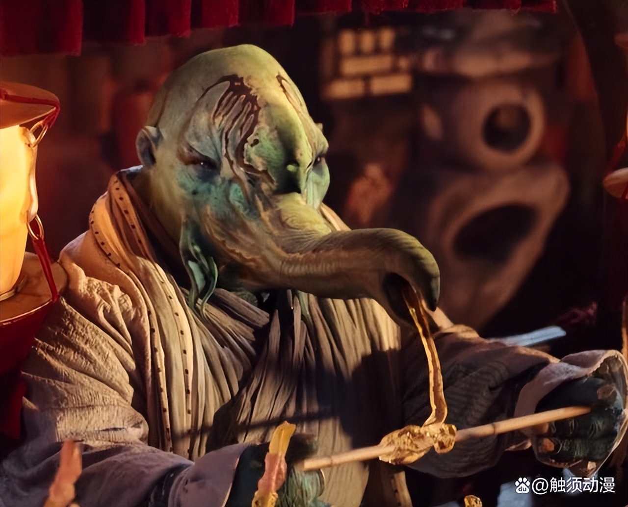 The oriental magic animation film "The Order of the Samurai", the ...