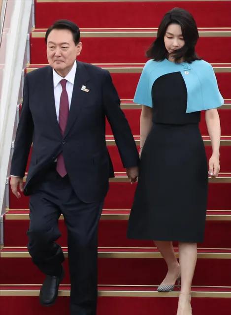Guess if Mrs. Yoon Suk-yue, President of South Korea, has had plastic ...