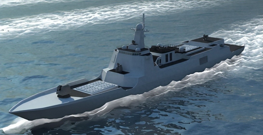 052DL next-generation destroyer 8,000 tons? 48 in the front and 32 ...