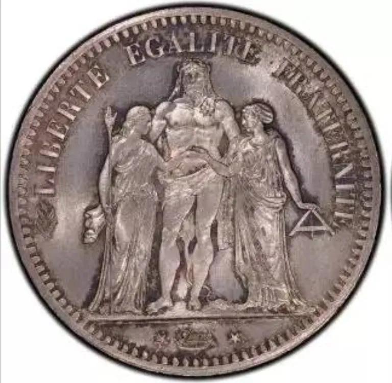 French Hercules Silver Coin: Did God create man, or did man create God ...