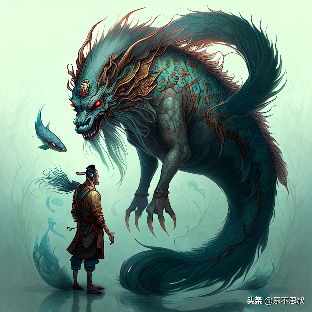 Let's take a look at the story of Chinese monsters in the eyes of AI ...