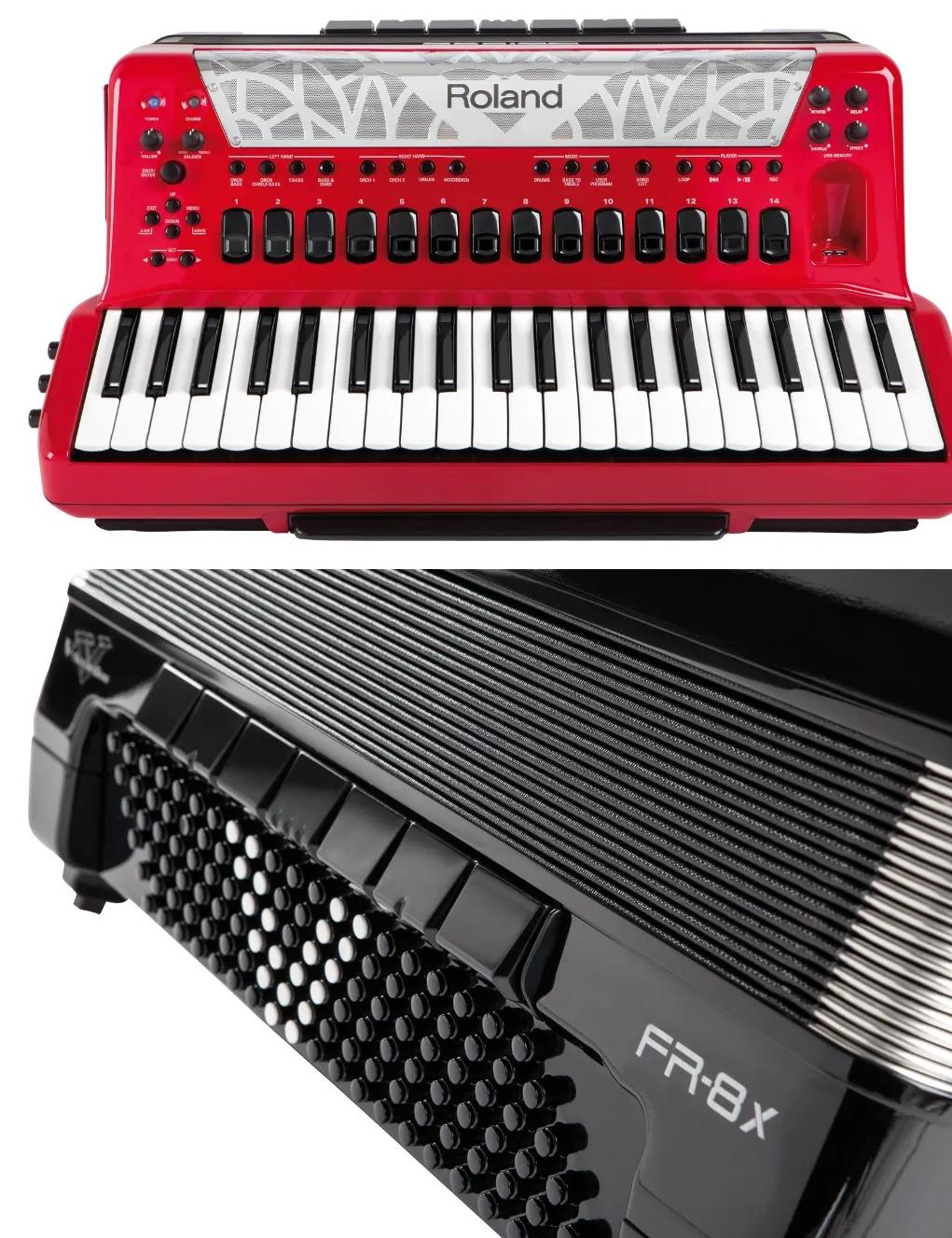 The accordion plays the magnificent acoustics of a symphony orchestra ...