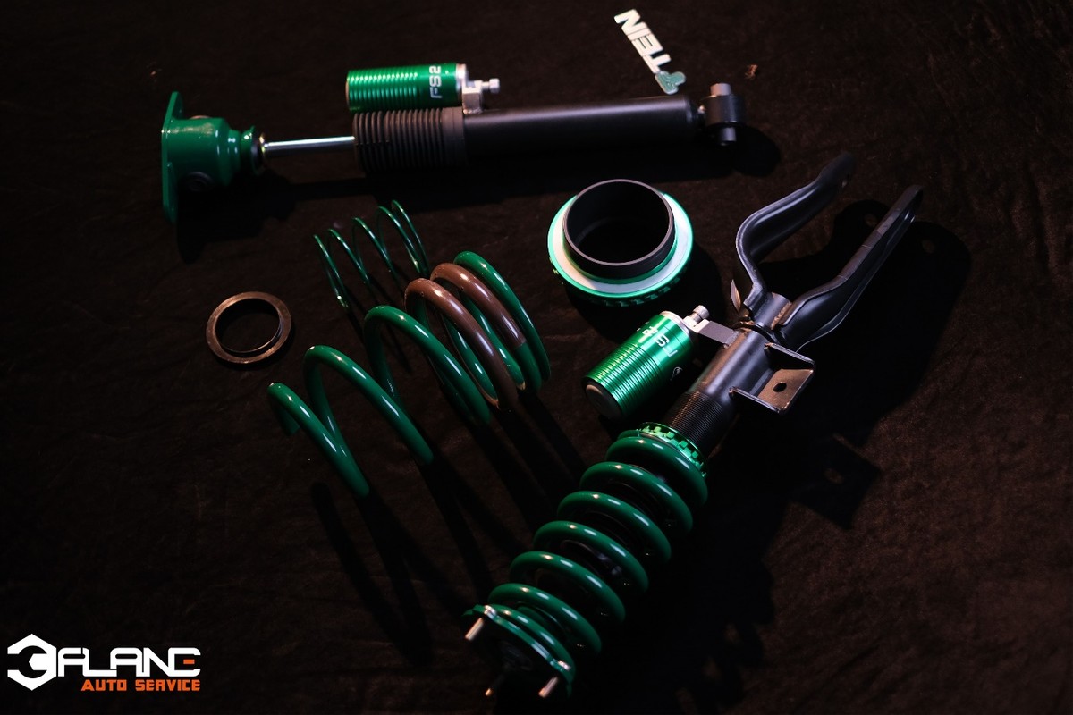 Shocked!TEIN's world's first FS2 2way coilover shock absorber was first installed in Guangzhou ...