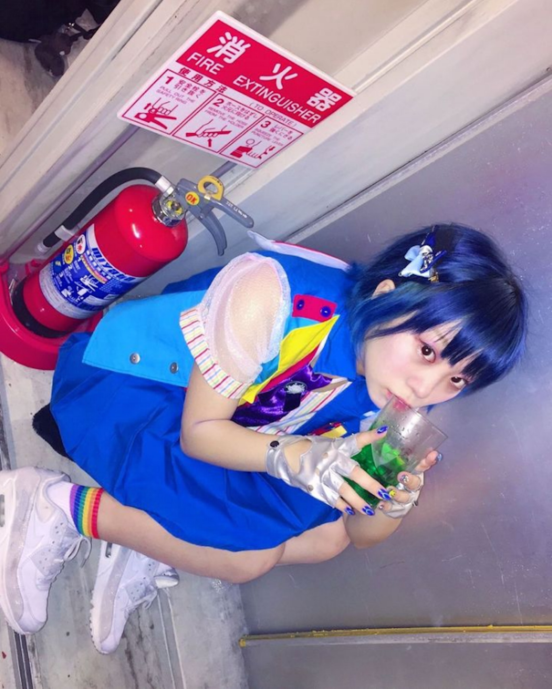 Japanese female underground idols revealed that they are "Queen of the ...