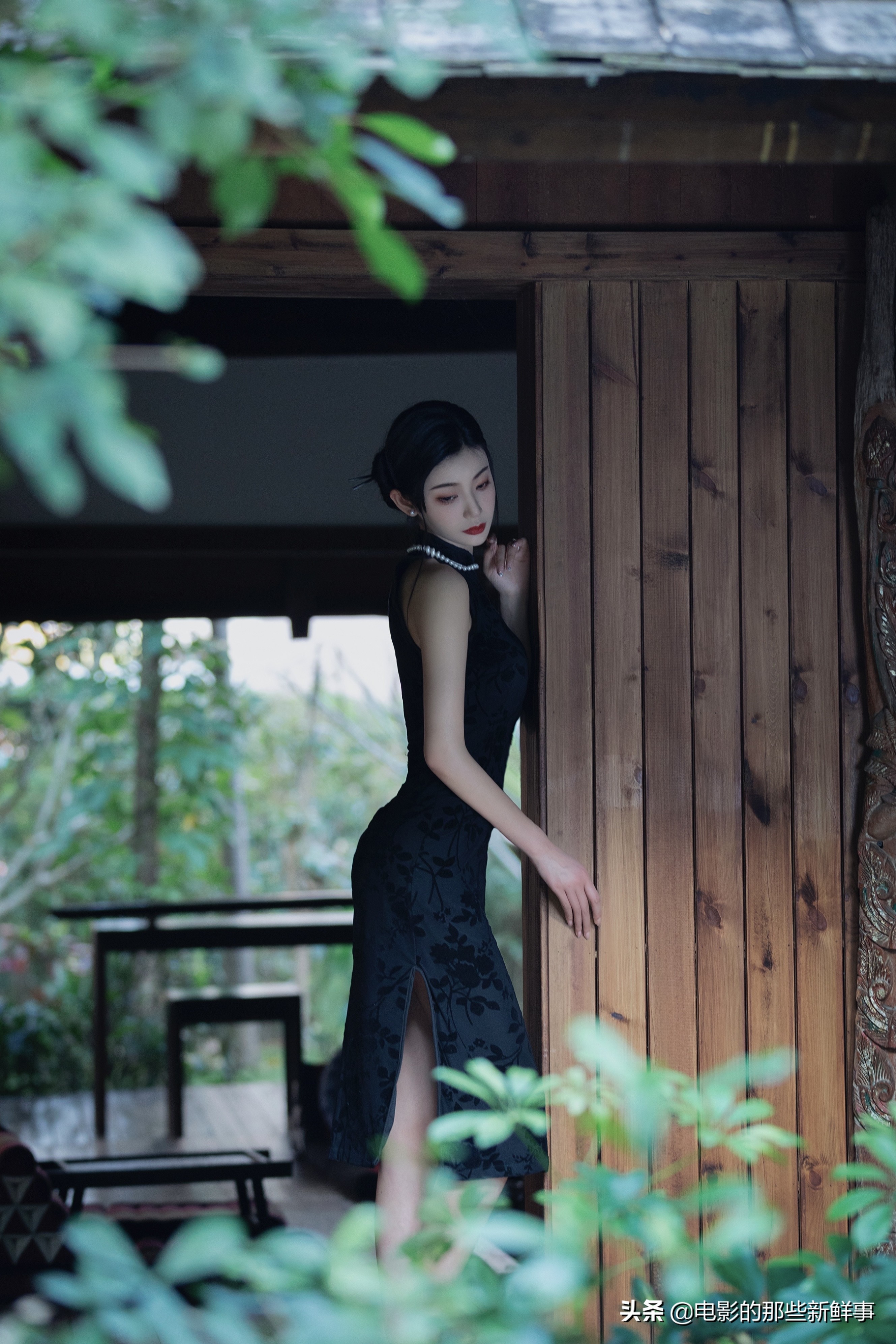 The beautiful photo of Wang Xingchen, a beautiful actress with long ...