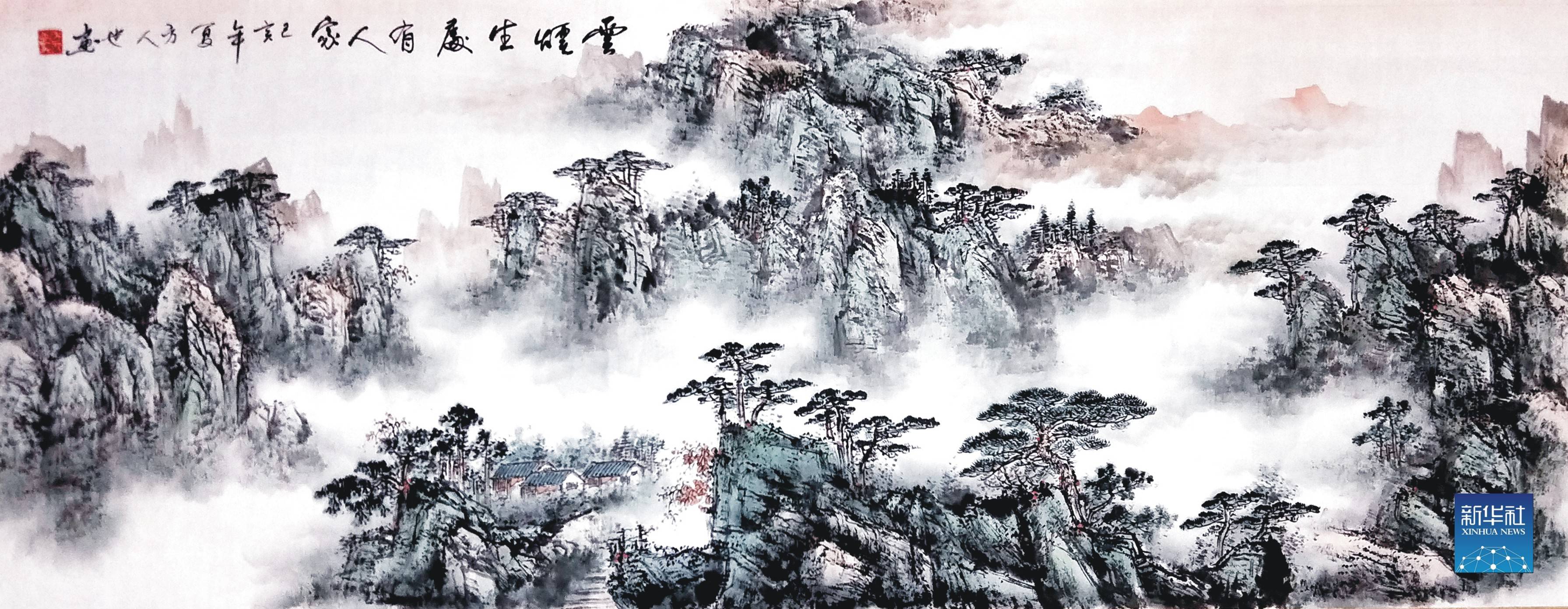 "Art Review" Fang Renye Landscape Series: Poetic Beauty, Elegant Fun ...