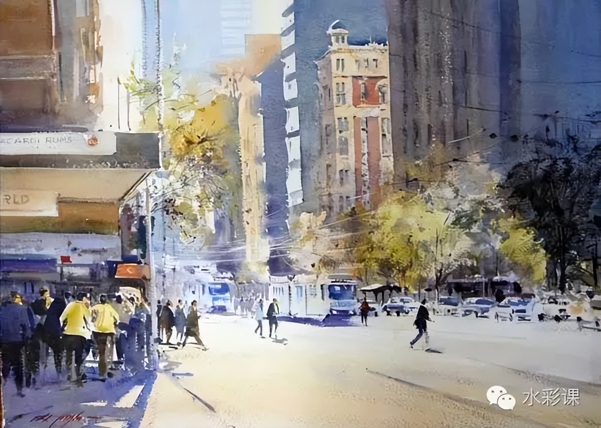 Landscape Watercolors by David Taylor, Australia - iNEWS