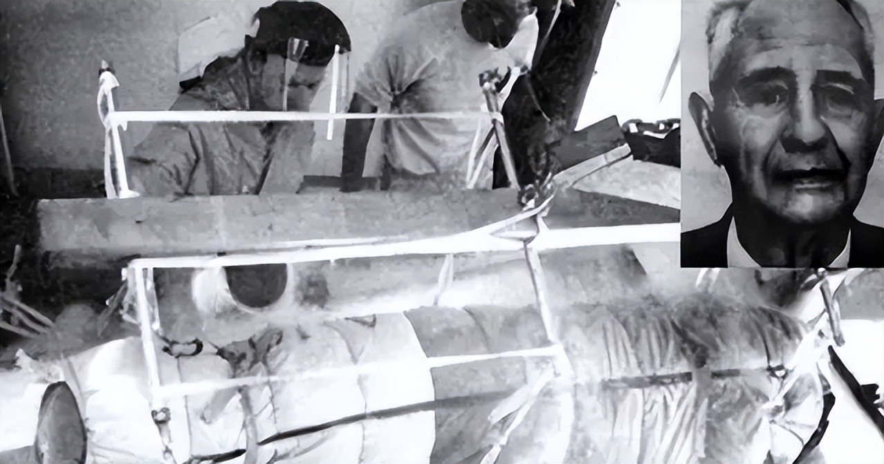 In 1967, after the death of a rich man in the United States, the body ...