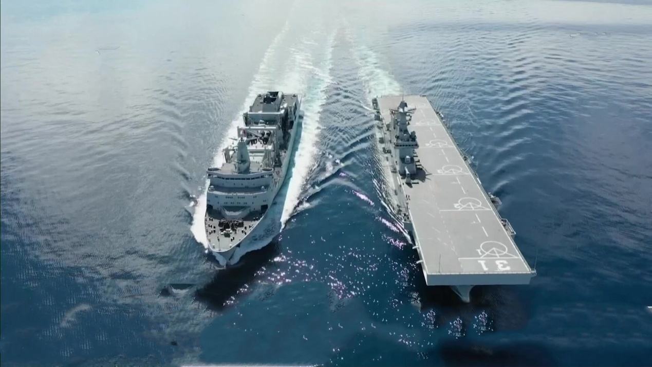 China's largest "nanny", the best companion of aircraft carriers, how ...