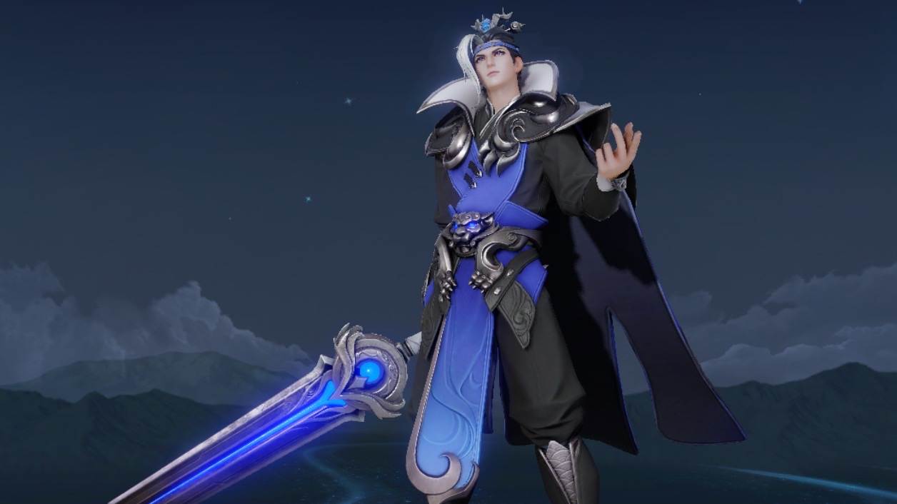 Yixing's new skin design draft first exploded, Zhuyu hairpin giant ...