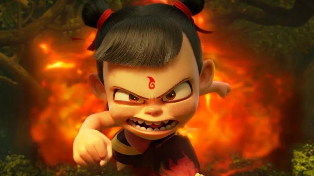 The classic line of this film is what Nezha said, "I can't help my life ...