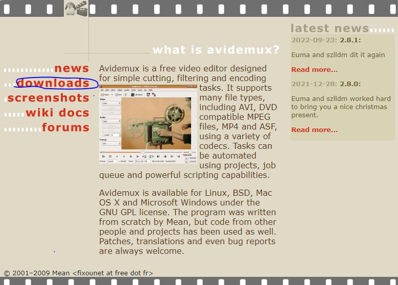 Hands-on record of Avidemux, a fast video editing artifact - iNEWS