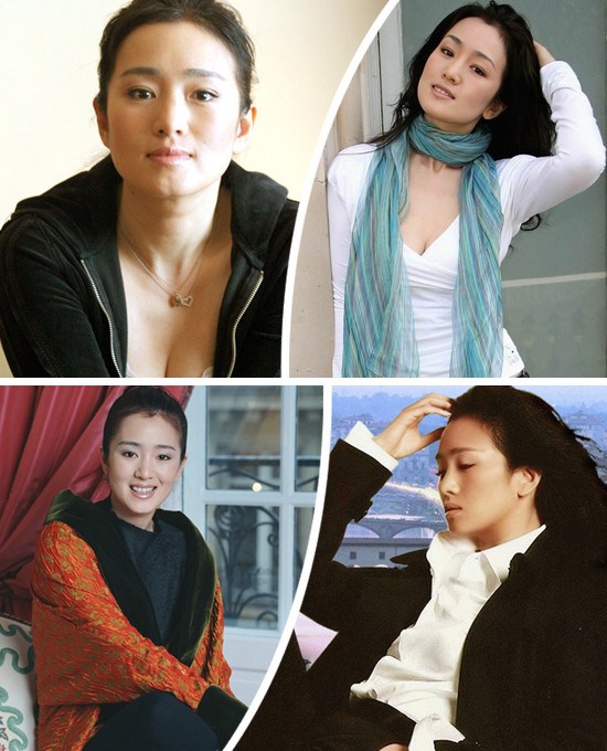 Gong Li: How beautiful was it when you were young?On the red carpet ...