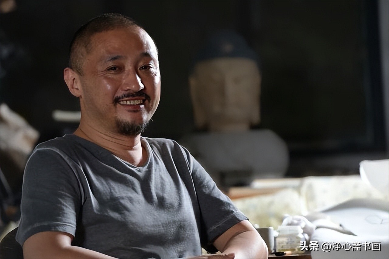 What will happen when the oil painting artist Chang Qing's ink and wash ...