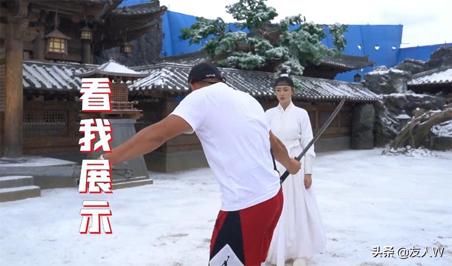 Swordsman in the Snow: Frontal photo of martial arts instructor exposed ...