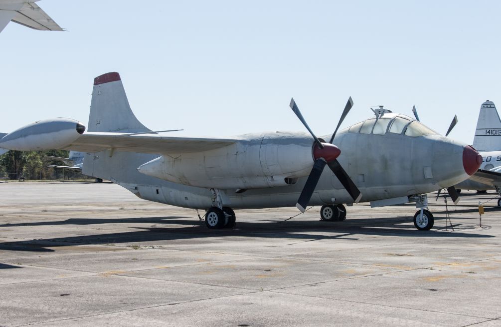 World aircraft grand view: the only surviving North American AJ-2 ...