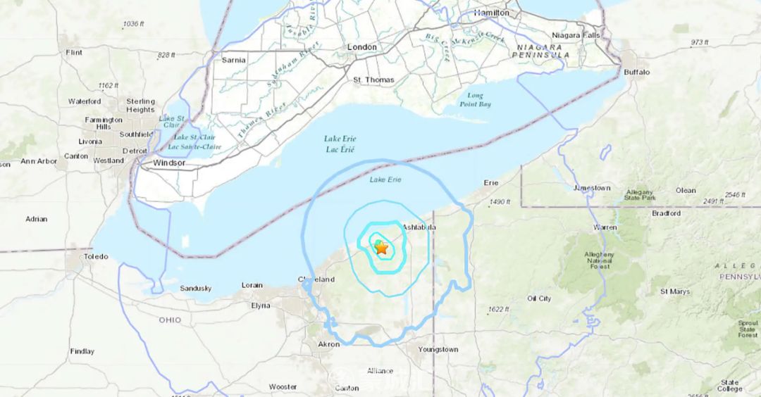 4.3-magnitude earthquake hits southwestern Ontario! Tremors felt in ...