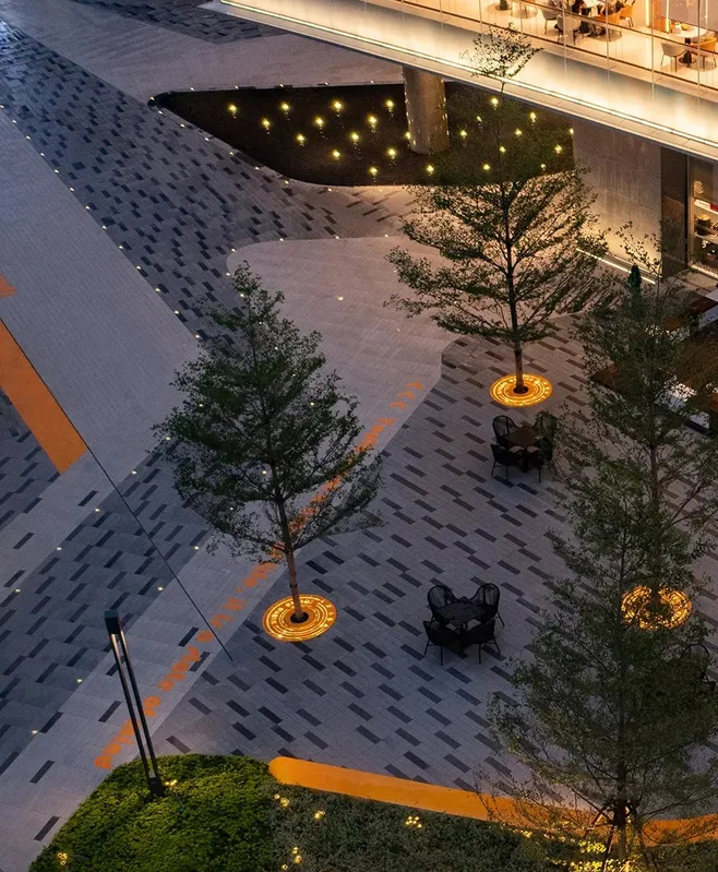 Campus night lighting also has such design points - iNEWS