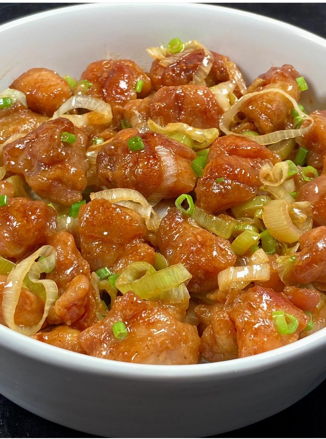 The farmhouse roasted chicken with scallions is so amazing, you can eat ...