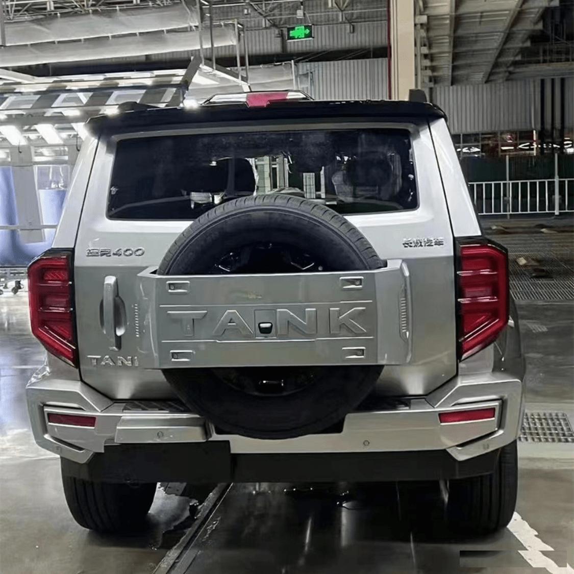 Tank 400 factory real shot exposure! The appearance of the mecha wind resembles an "armored ...