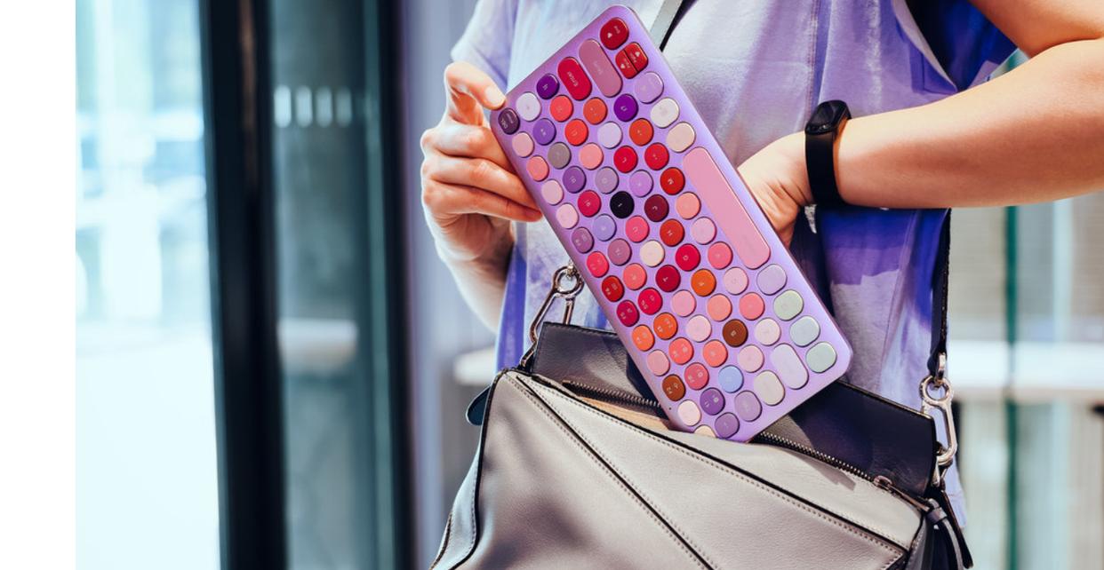 High-value beauty makeup keypad, a good match for mobile office, just ...