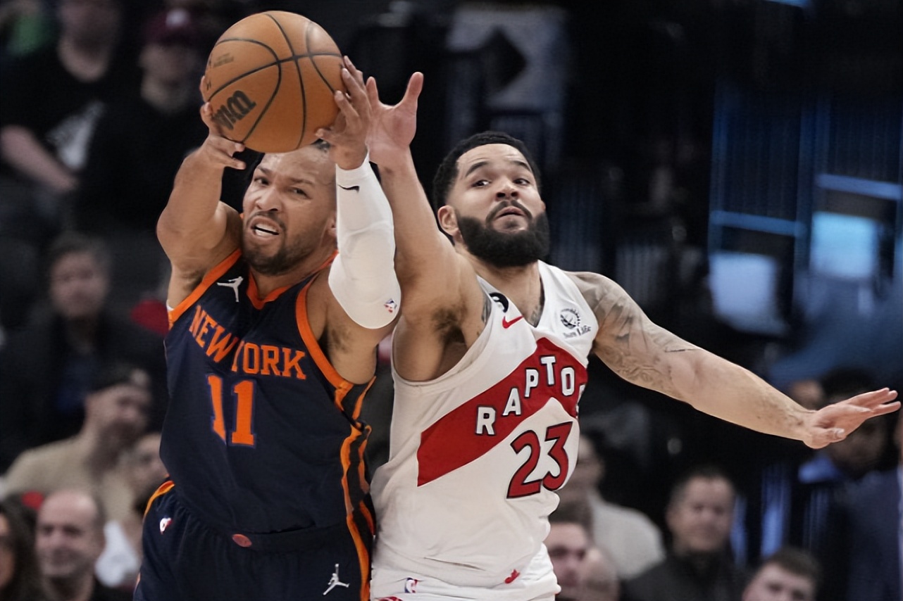 The three scored 20 points!Raptors capture Knicks to end 3-game losing ...