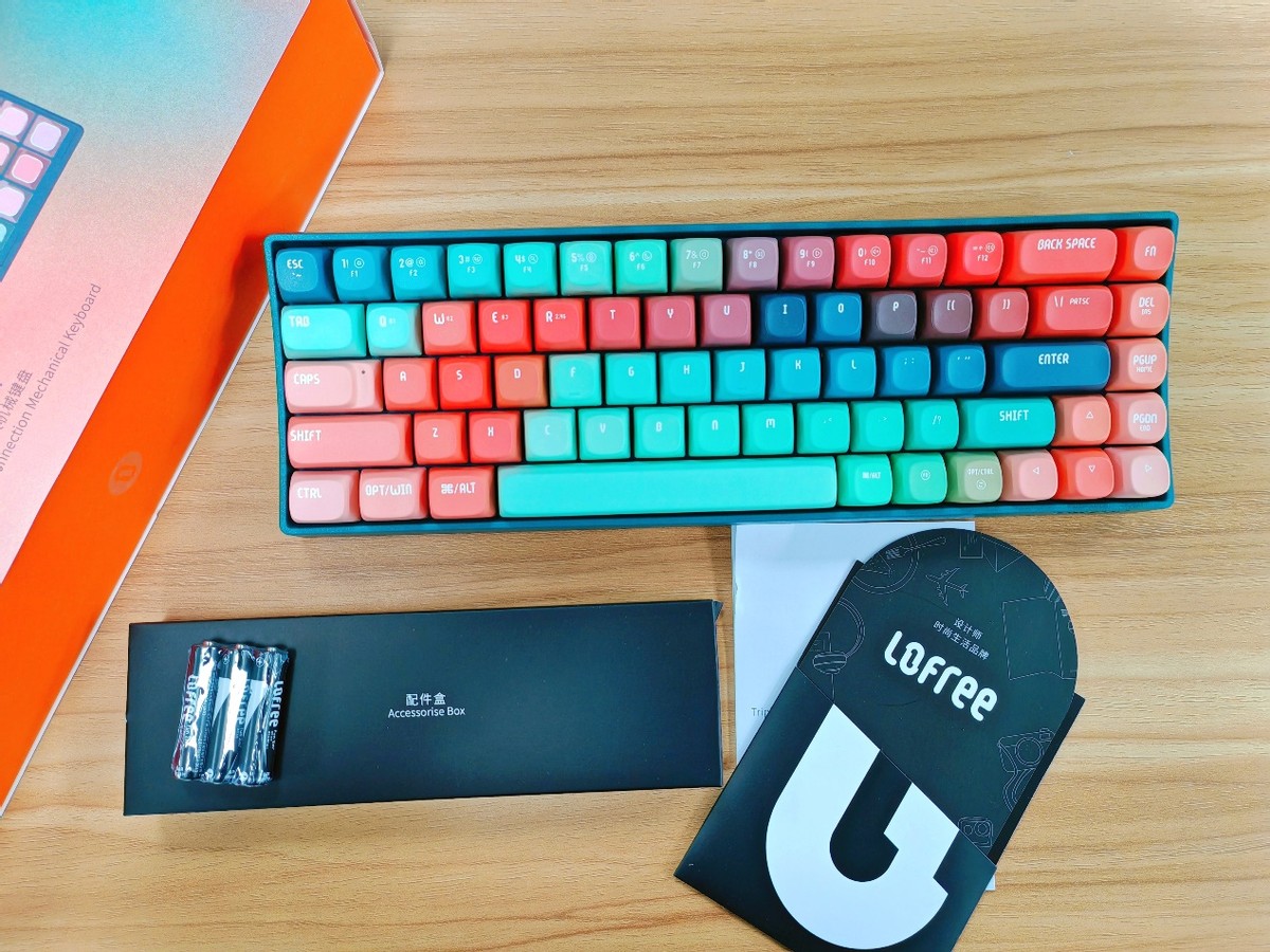 Luofei Xiaoqiao Koi mechanical keyboard evaluation: both appearance and ...