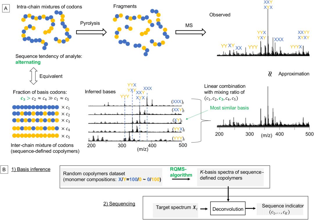 AI-Based Mass Spectrometry Determines Monomer Sequence of Polymers ...