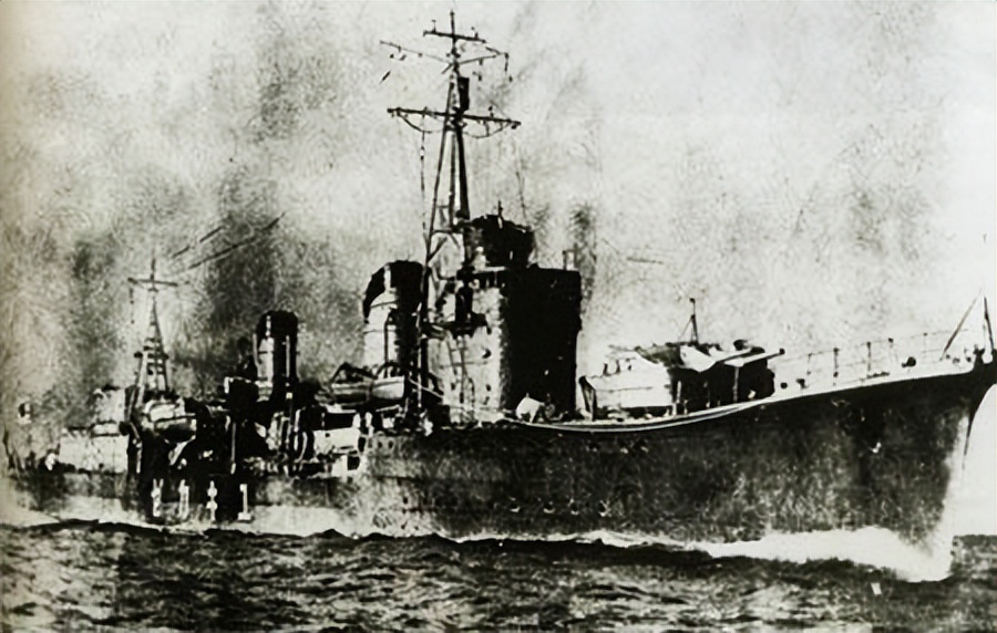 Destroyer Yukikaze, the legendary battleship of the Japanese Army in ...