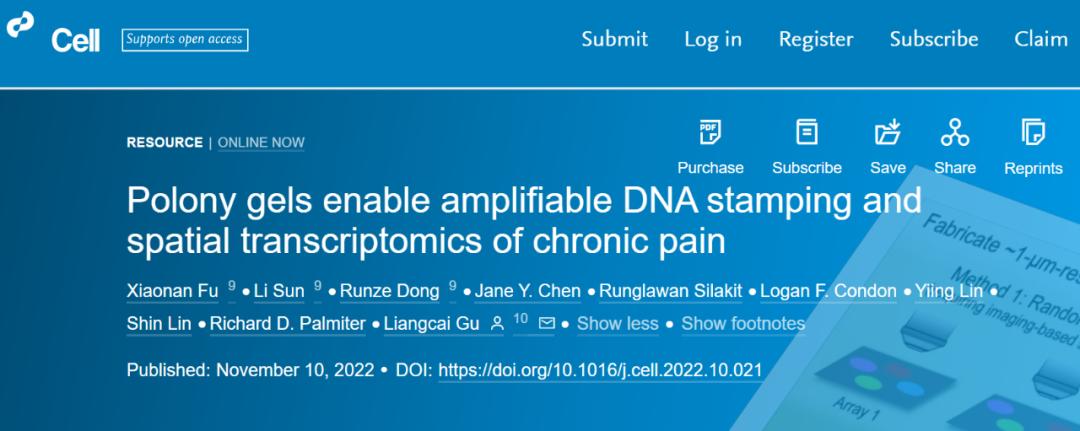 "Movable type printing" for large-scale production of high-density DNA chips published in Cell ...