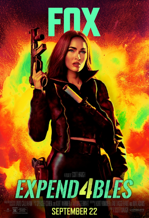 The movie "The Expendables 4" releases a set of character posters ...