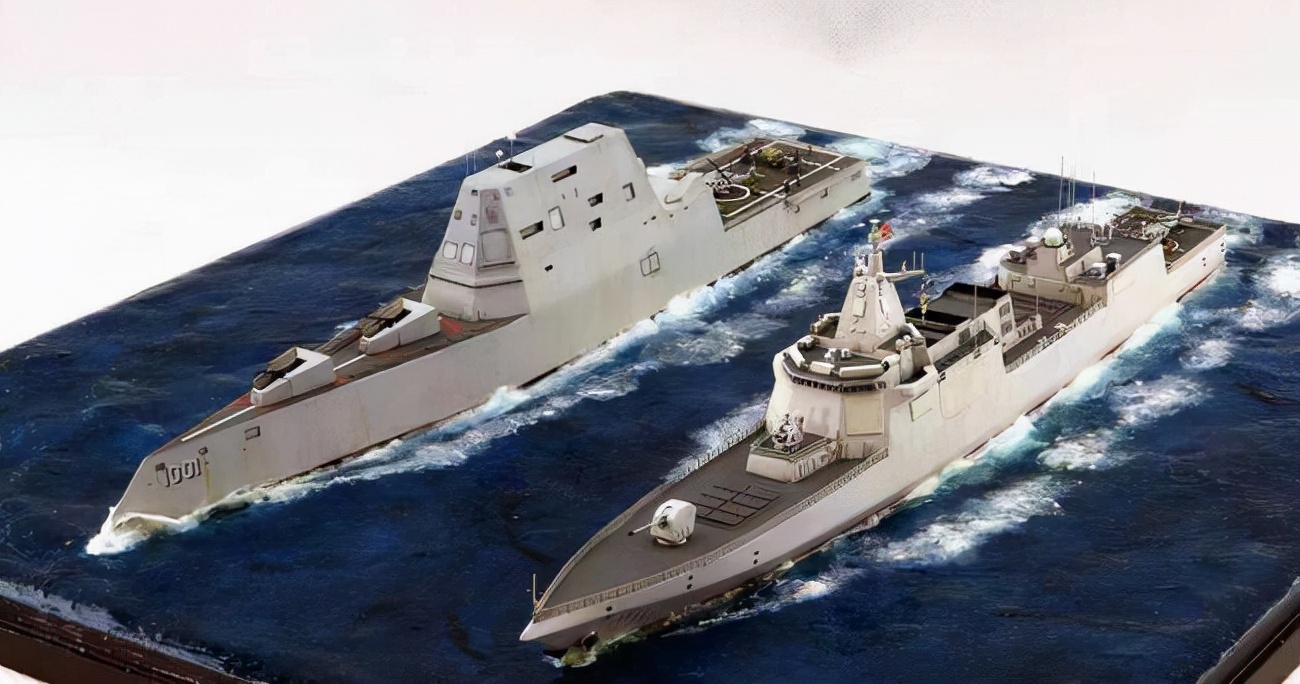 The U.S. Zumwalt battleship rarely shows signs of rust!Netizen: Black ...