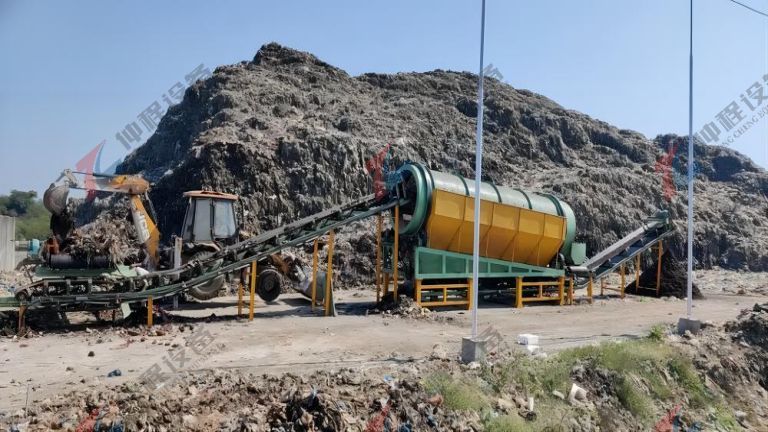 Landfill waste screening equipment - an important part of municipal ...