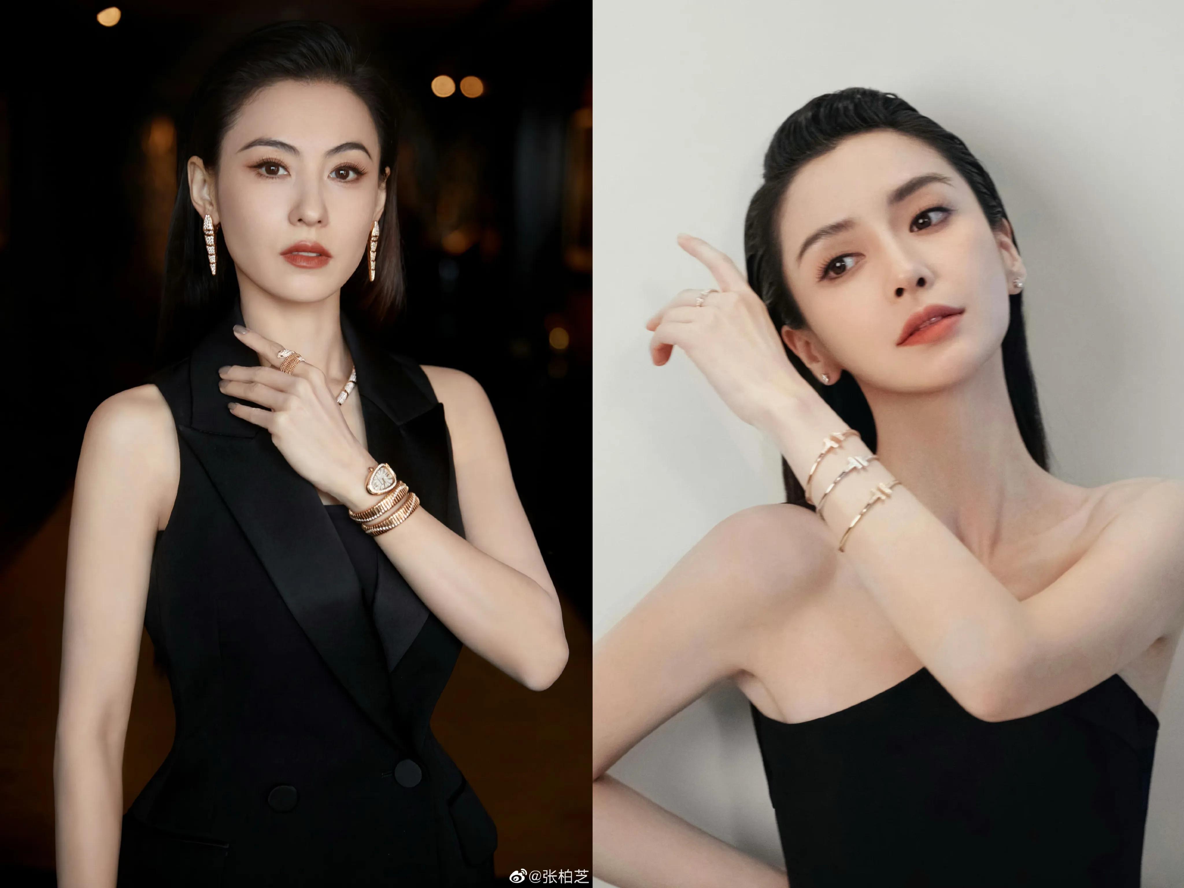 Cecilia Cheung and Yang Ying look too similar, like sisters, who wins ...