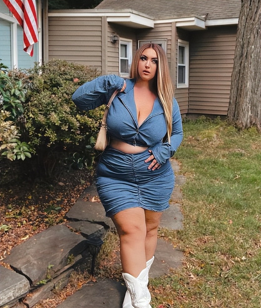 Plus Size Fashion Model With Exploding Body: Lizzy Beauty - iNEWS