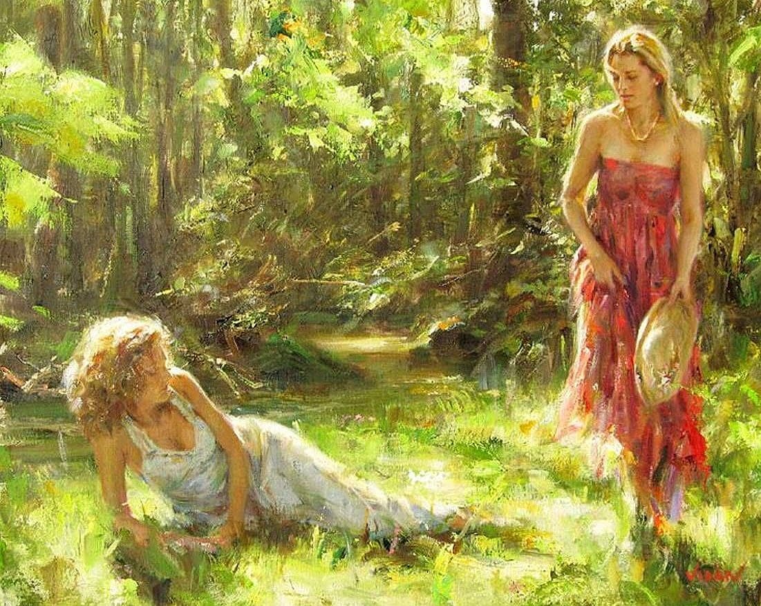 Artist Vittorio Vidan Danjelico - Portrait of a Beautiful Stranger - iNEWS