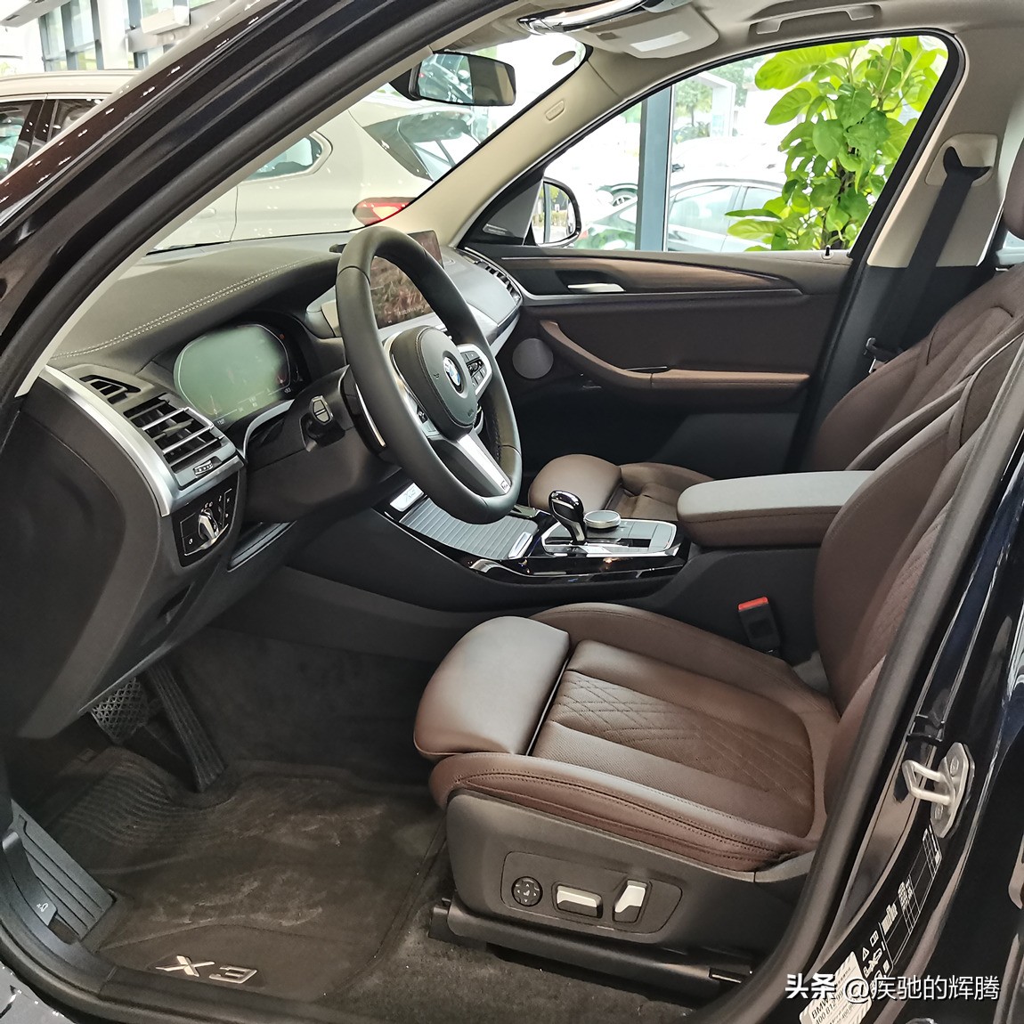 BMW X3 30I Leading Model M Sports Yao Ye: 2.0T+8AT bursts to 252 horsepower, landing less than ...