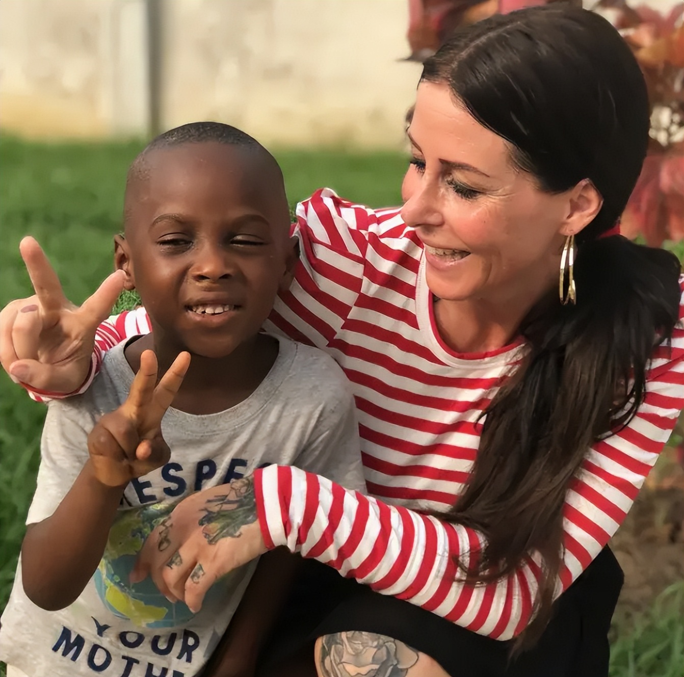 7 years ago, how did the skinny 3-year-old African child live after ...