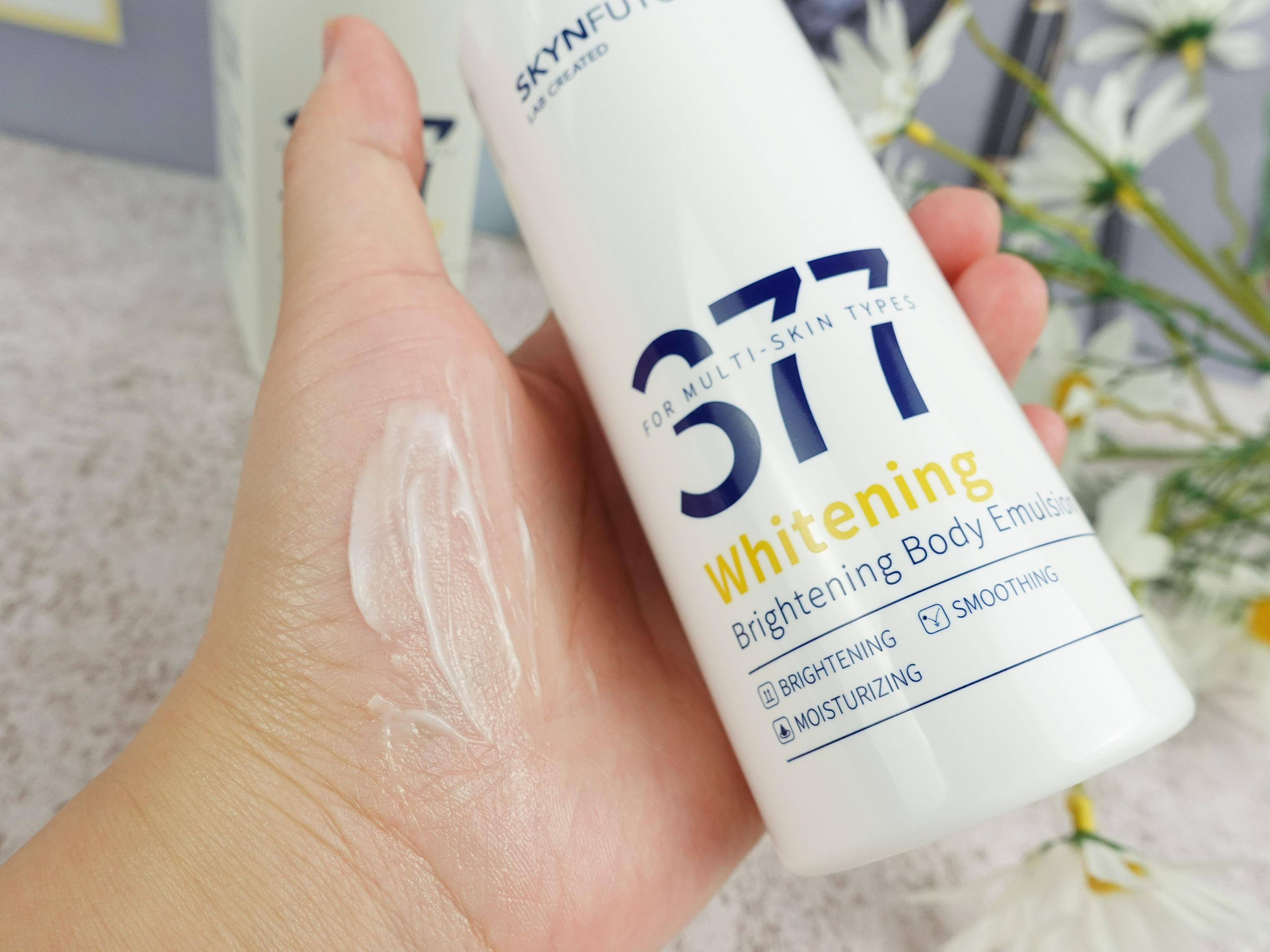 Body whitening and translucence still have to be the skin's future 377 ...