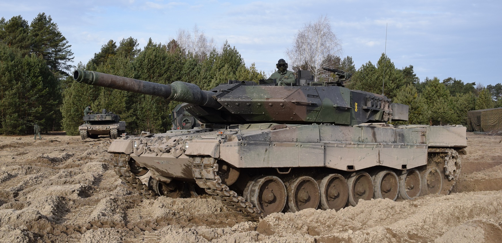 China's 99A tank is against the German Leopard II main battle tank, so ...