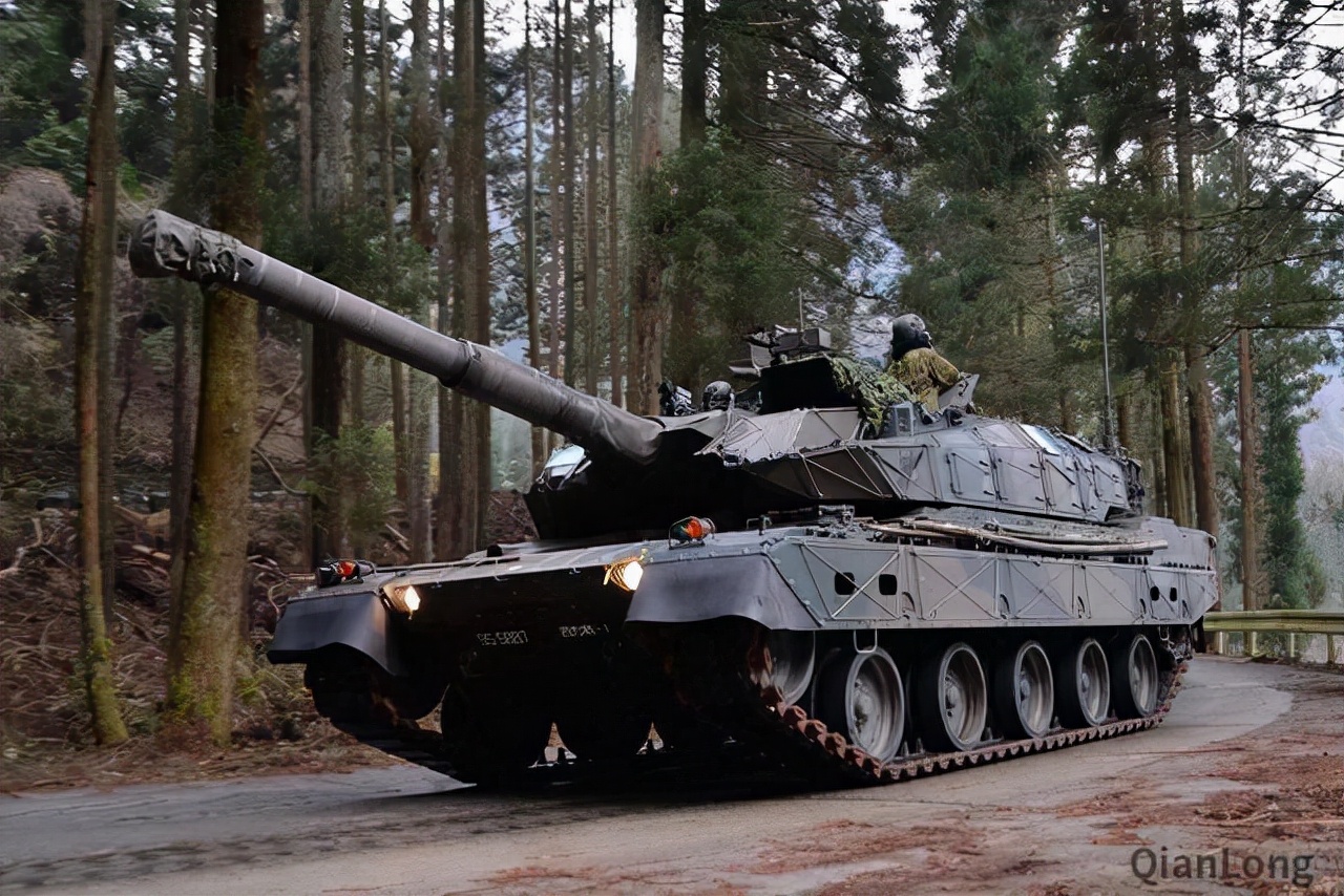 Japan's latest Type 10 main battle tank, looks good or not "Chinese use ...