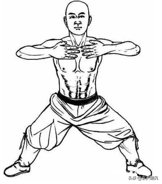 The fifth and sixth of the eight methods of practicing Qi: the method ...