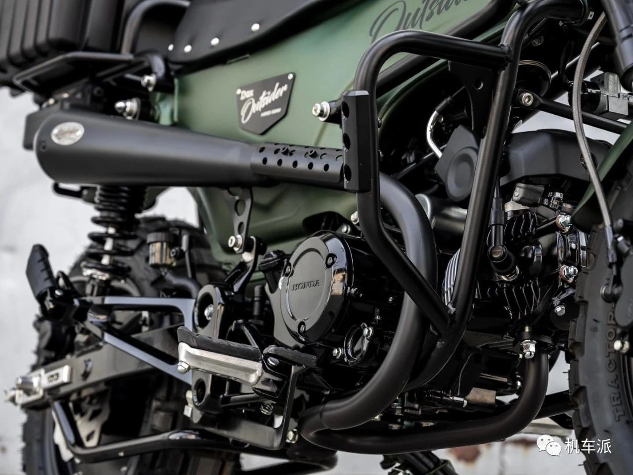 “Dax Outsider” Honda ST125 Dax Practical Modification Appreciation - iMedia