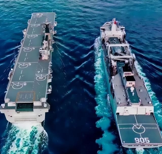 There are only two Type 901 supply ships, less than 20% of the United ...