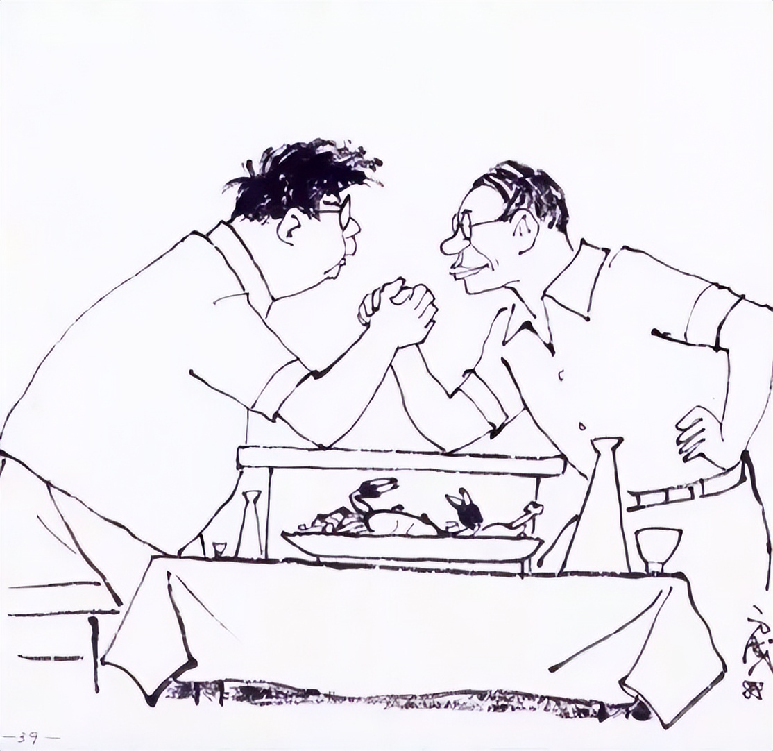 He is the only one who dares to paint the irony and humor of Fang Cheng ...