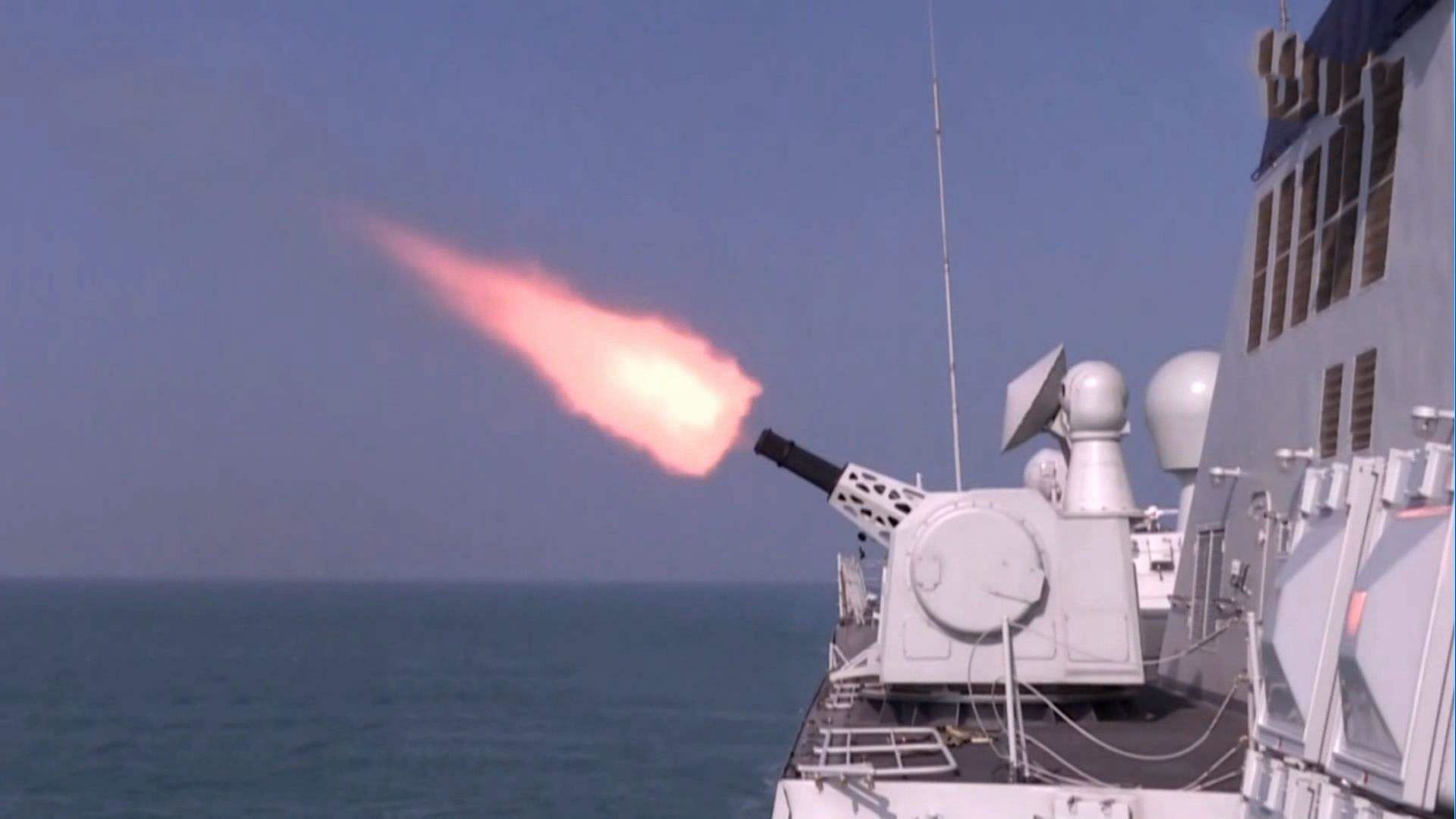 How strong is the Chinese Wanfa Cannon?Shoot a suite in one second ...