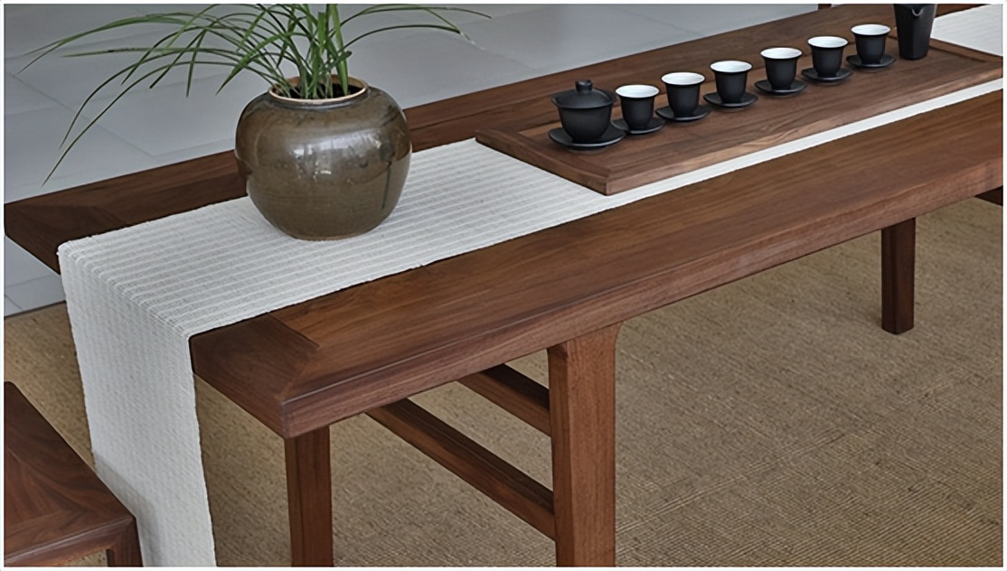 160 square meters of new Chinese style, the living room is dignified ...