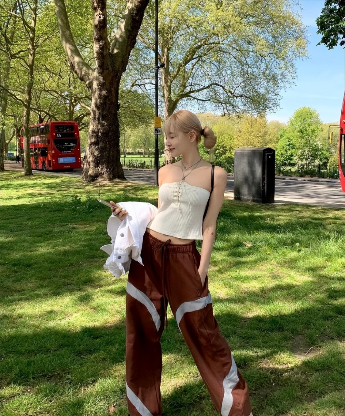 Ins fashion blogger midoricoo uses candy colors as the main image of ...